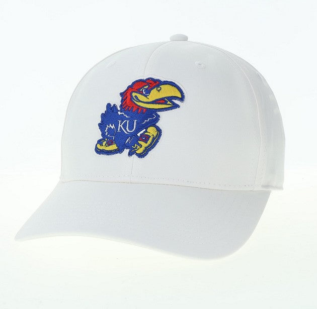 Kansas Jayhawks Classic Fitted Hat - White – Jocks Nitch