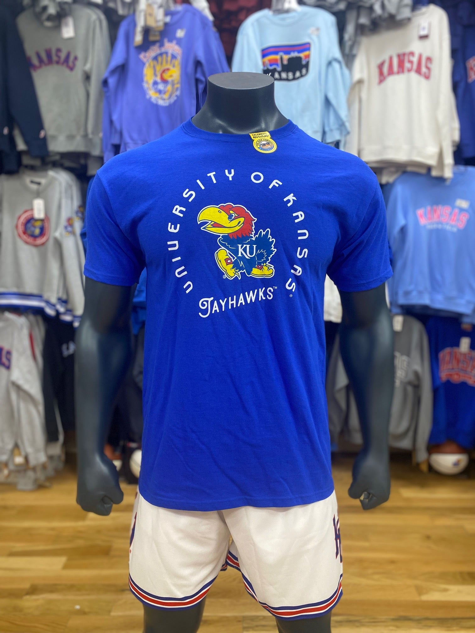 Kansas Jayhawks University of Kansas Around T-Shirt – Jocks Nitch